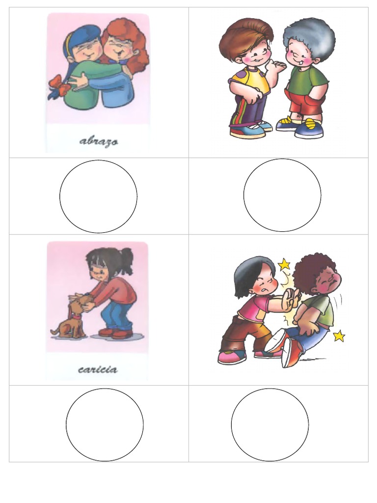 Elegir Accion Buena-Mala en Colores PDF | PDF