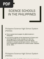 Philippine Science High School | PDF | Science | Science, Technology ...
