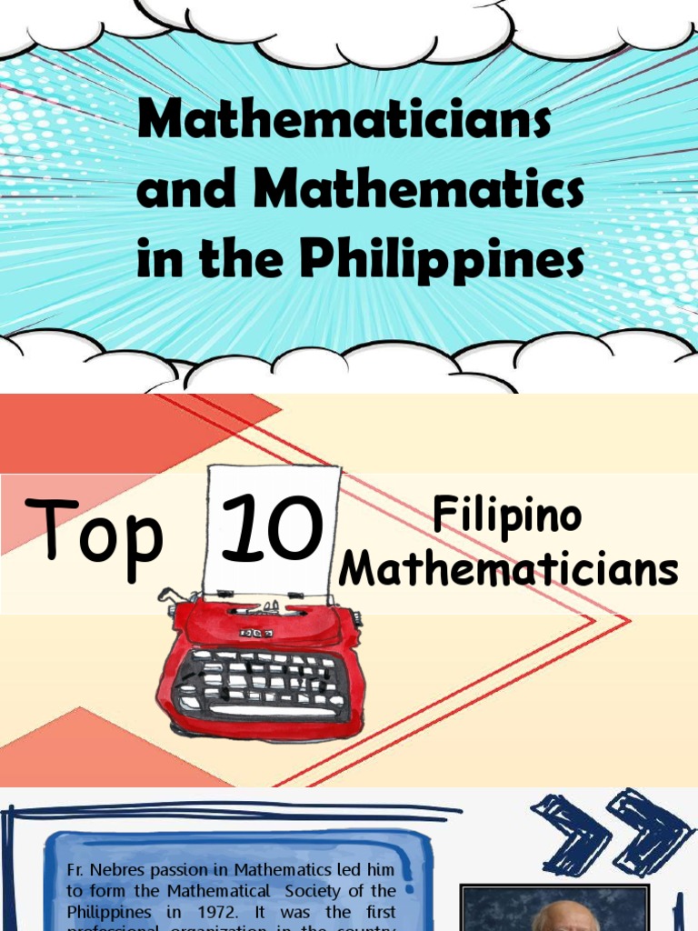 Filipino Mathematicians and Their Impact | PDF | Geometry | Teaching ...