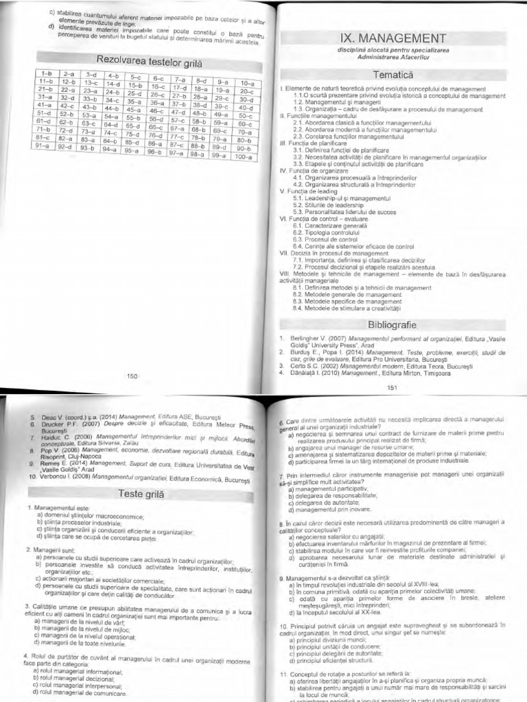 Teste Grila Feaa Iasi 2020 PDF | PDF