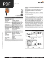 Belimo NFA-S2 Rotary Actuator Data Sheet | PDF | Electric Motor ...