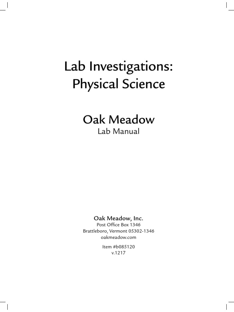 Sample Lesson GR 8 Science Lab Manual | PDF | Buoyancy | Experiment