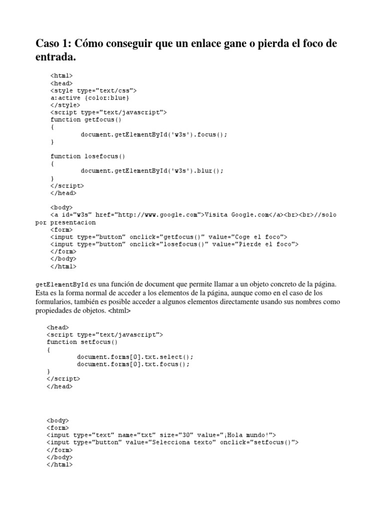 Ejemplos de código-JavaScript | PDF | Script Java | Función (Matemáticas)