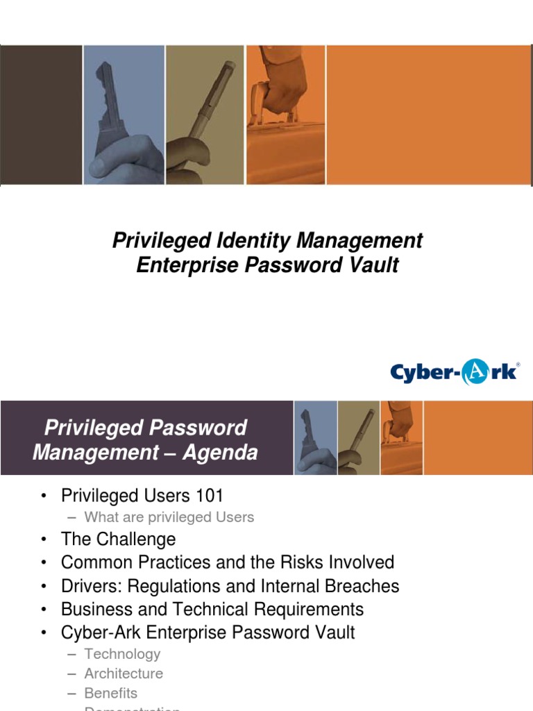 Cyber-Ark Password Vault | PDF | Password | Superuser