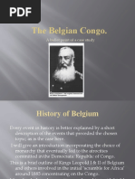 Leopold II and Belgian Colonialism Origins | PDF | Imperialism | Belgium