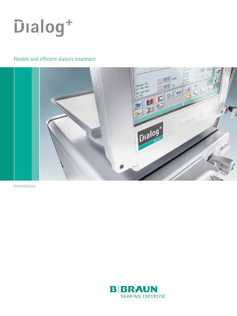 Dialog+ 2016 - Brochure | PDF | Hemodialysis | Dialysis