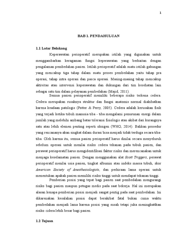 Analisis Jurnal IBS (Scott Trigger) BAB1-4 Revisi | PDF