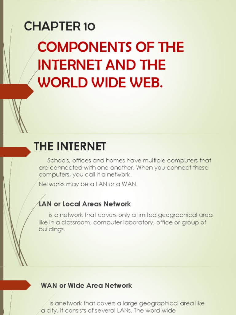 Chapter 10 Components of | PDF | Web Page | Websites