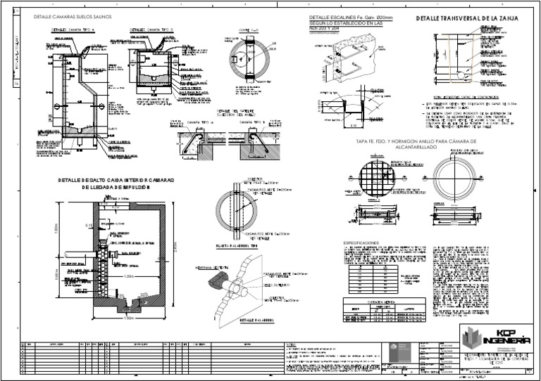 Plano Detalles Alc | PDF