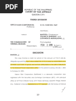 MANIFESTATION Sample | PDF | Legal Procedure | Civil Law (Common Law)