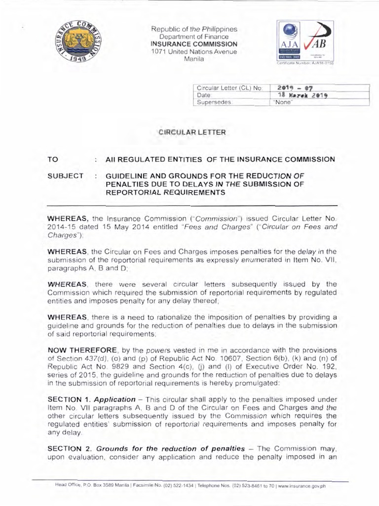 Guidelines for Reducing Penalties | PDF | Virtue | Justice
