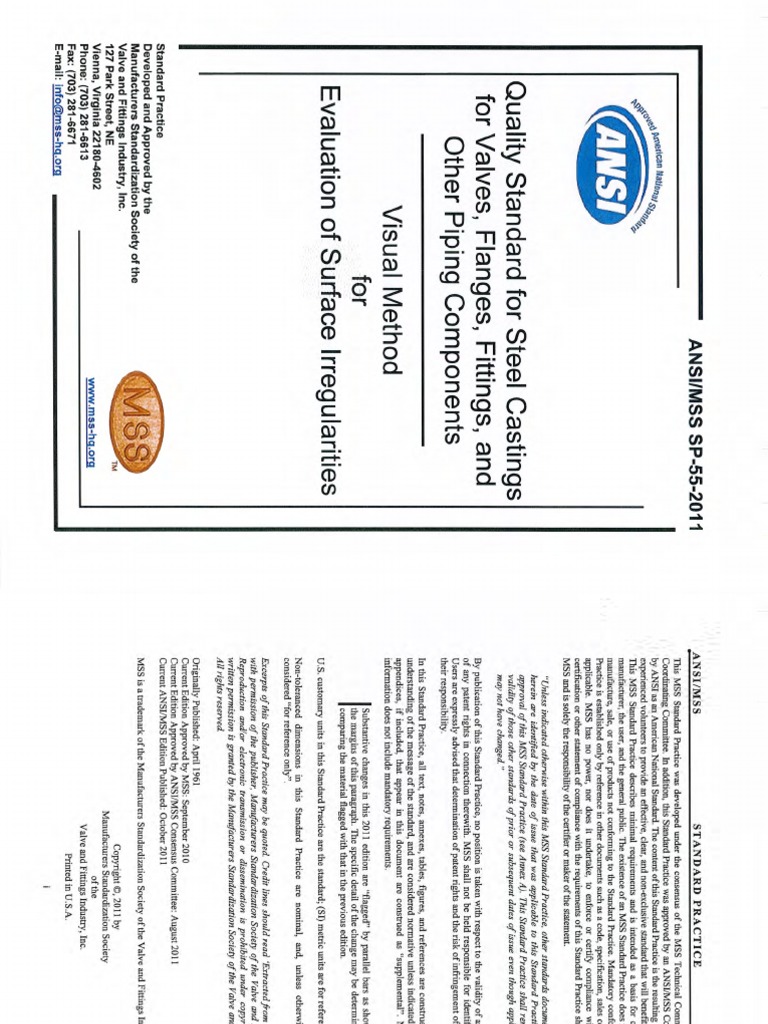 MSS SP-55 PDF | PDF