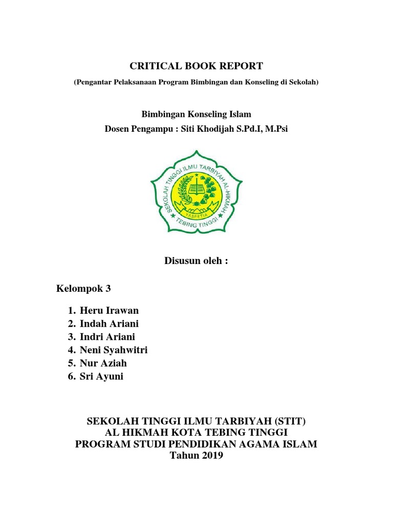 Critical Book Report | PDF