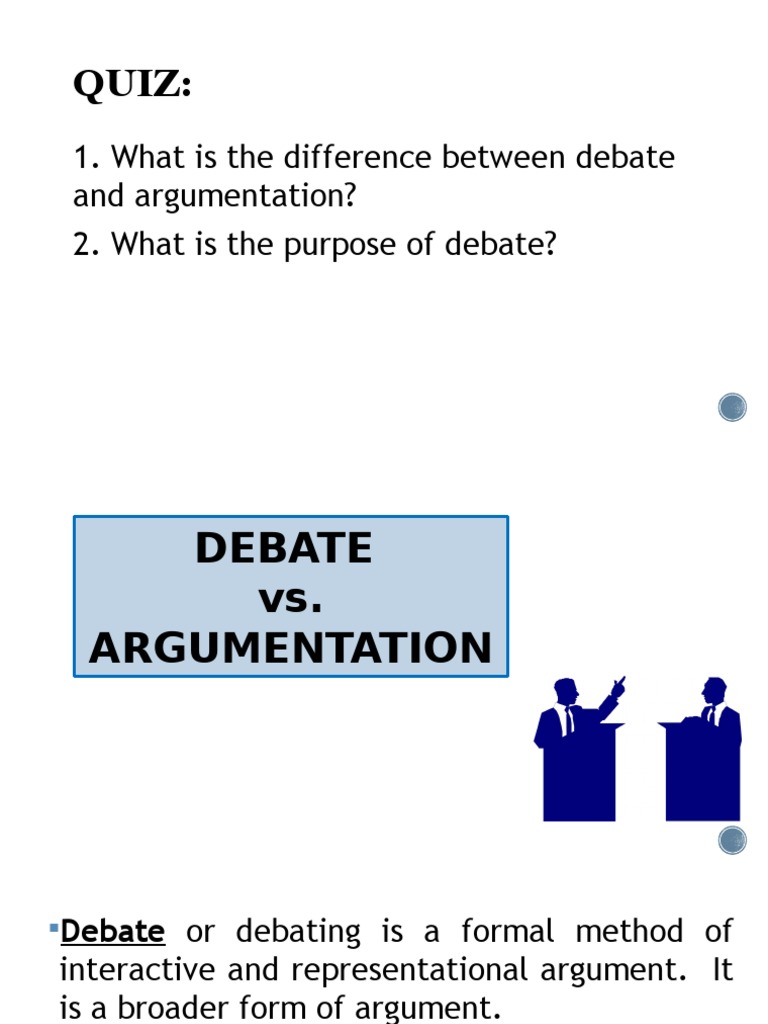 DEBATE Introduction | PDF | Argumentation Theory | Truth