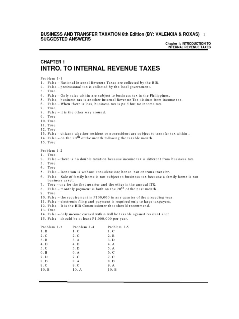 Transfer and Business Taxation | PDF | Will And Testament | Taxes