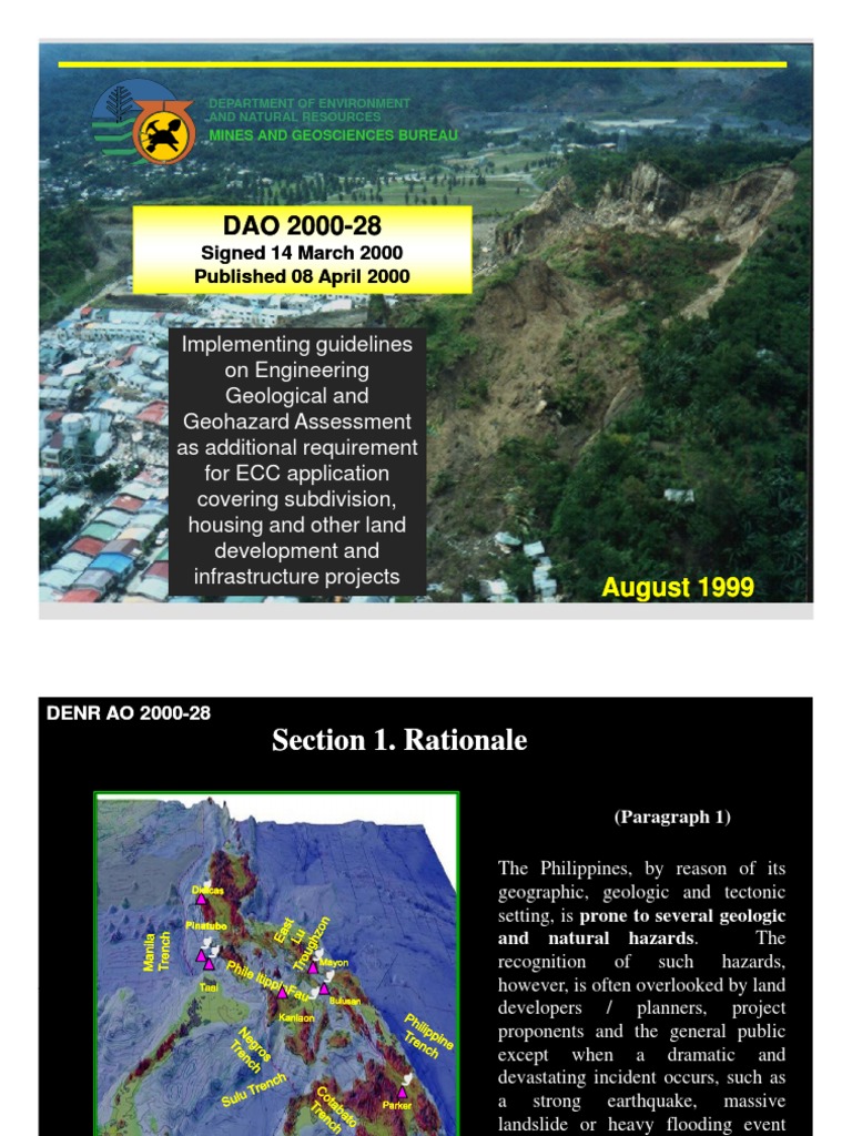EGGAR Guidelines | PDF | Flood | Landslide