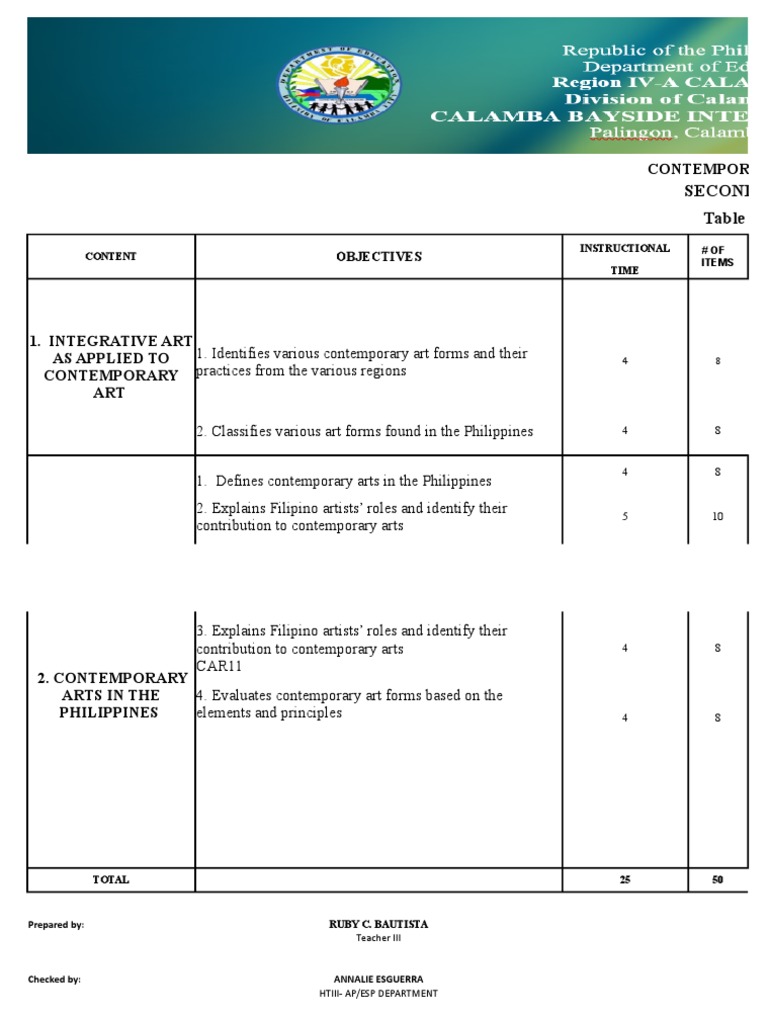 Tos Prelim Cpar 2019-2020 | PDF | Physics | Mathematical Analysis