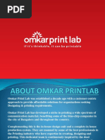 Printing Press Company Profile Template | PDF