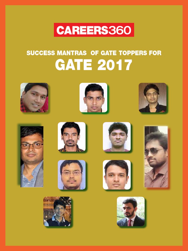 Success Mantras of GATE Toppers - For GATE PDF | PDF | Test (Assessment ...