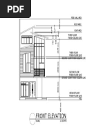 Firewall Elevation and Roof Plan | PDF | Roof | Buildings And Structures