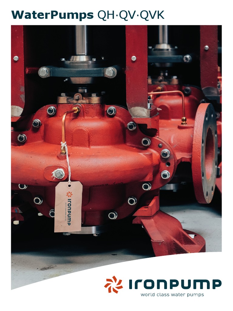 QH QV QVK Brochure | PDF | Pump | Bearing (Mechanical)