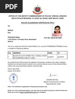 Police Verification Form PDF 1 | PDF