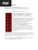 Dosis Aturan FDC TB | PDF | Kesehatan Holistik | Sains & Matematika