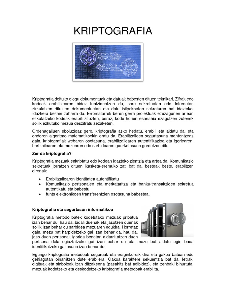 KRIPTOGRAFIA | PDF