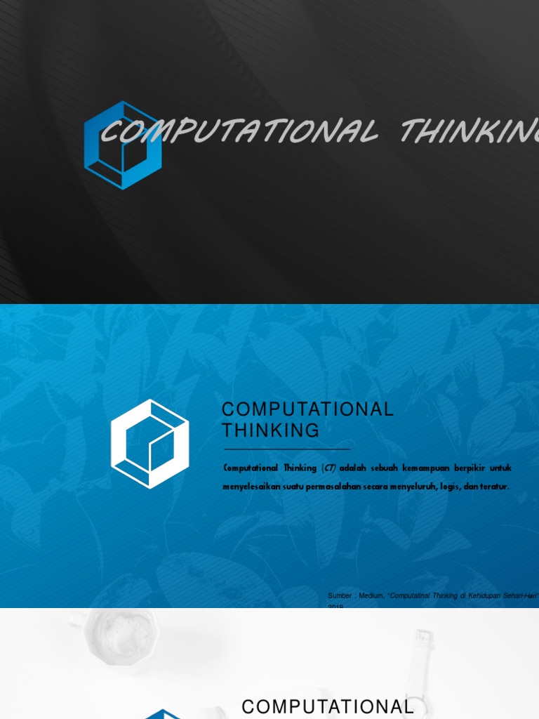 Computational Thinking | PDF