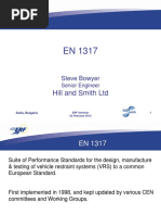 Road Restraint Systems: EN 1317-2 Standards | PDF