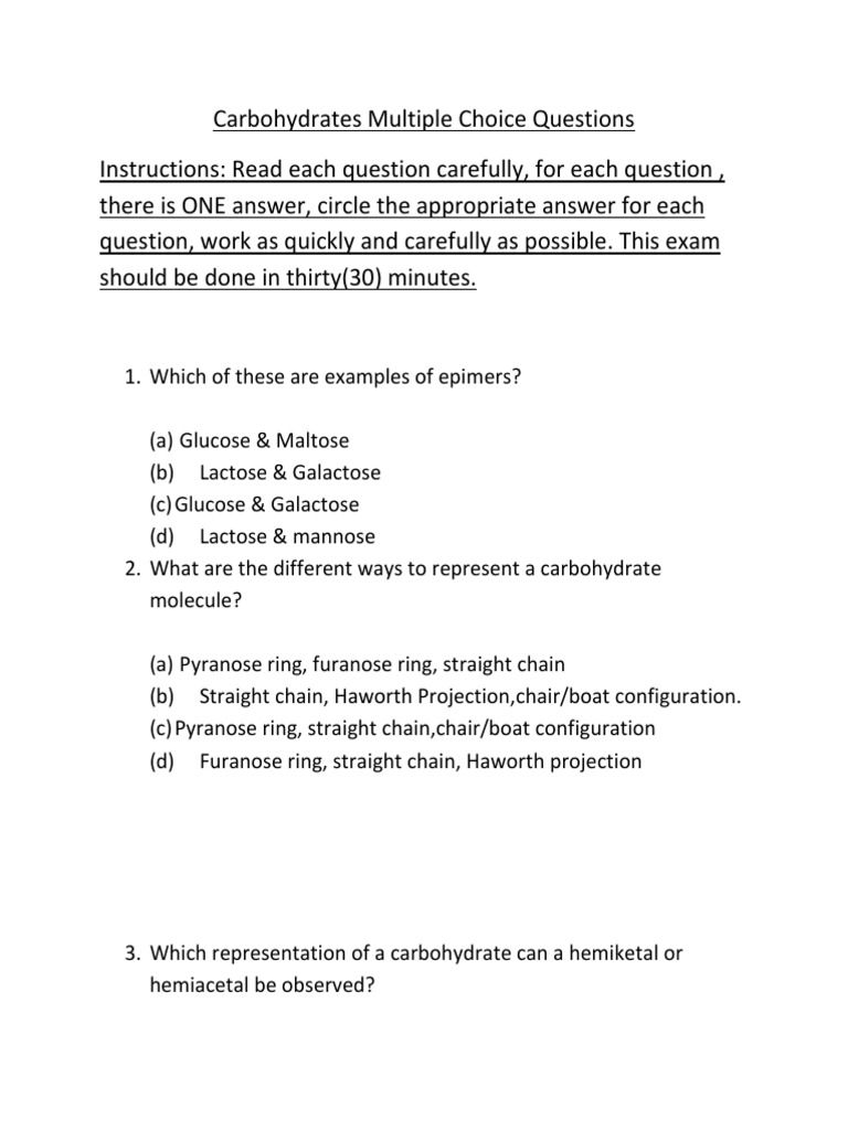 carbohydrates-multiple-choice-questions-11-pdjjj-pdf-carbohydrates