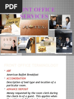 Front Office Terminology Guide | PDF | Hotel