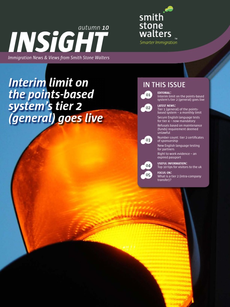 INSIGHT Autumn 10 Singles | PDF | Travel Visa | Government