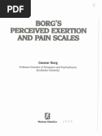 BORG scaleOfPerceivedExertion | PDF