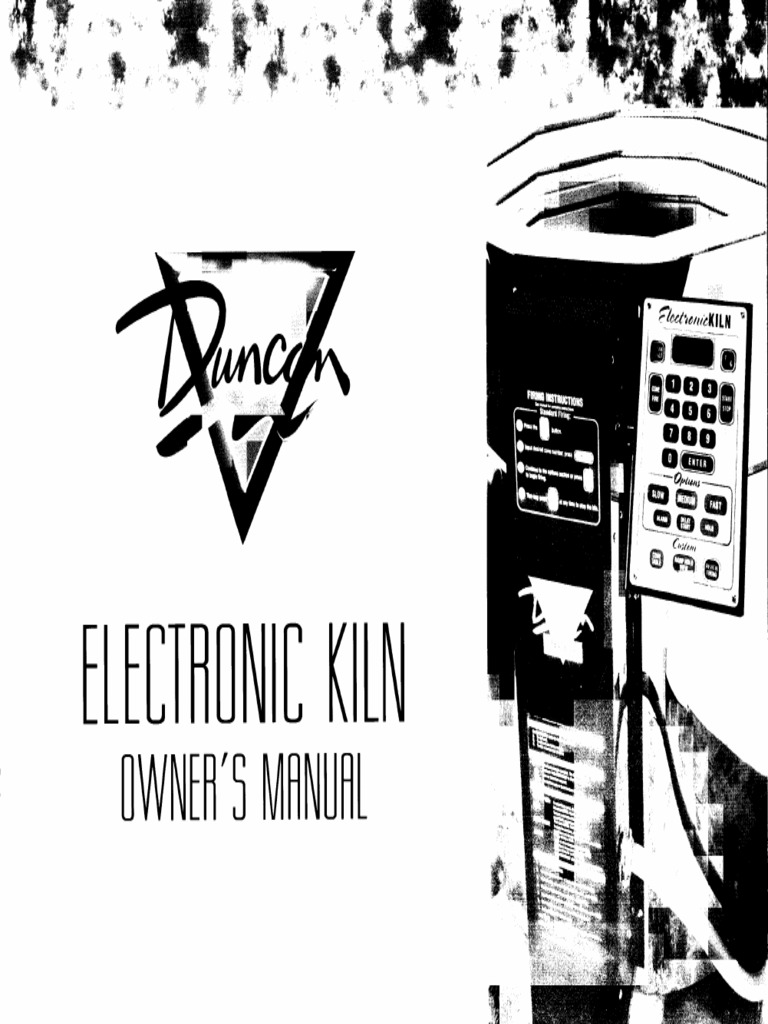 LX990 Duncan Electronic Kiln Manual PDF | PDF
