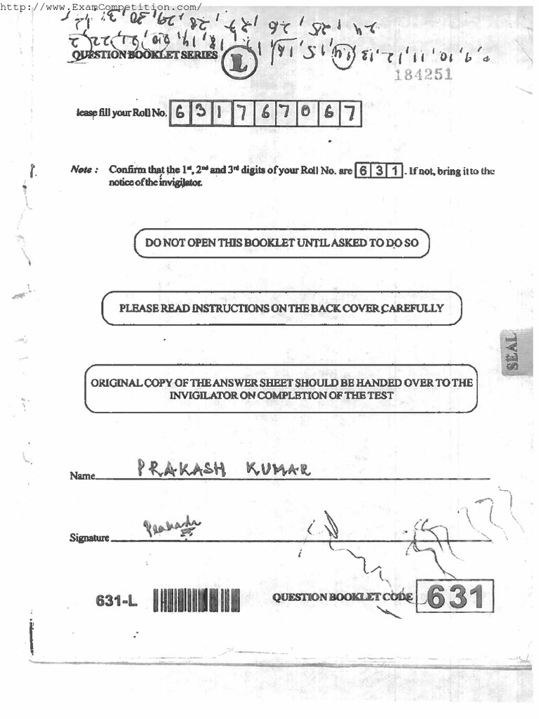 KVS PGT Computer Science Question Paper 2014.compressed | PDF