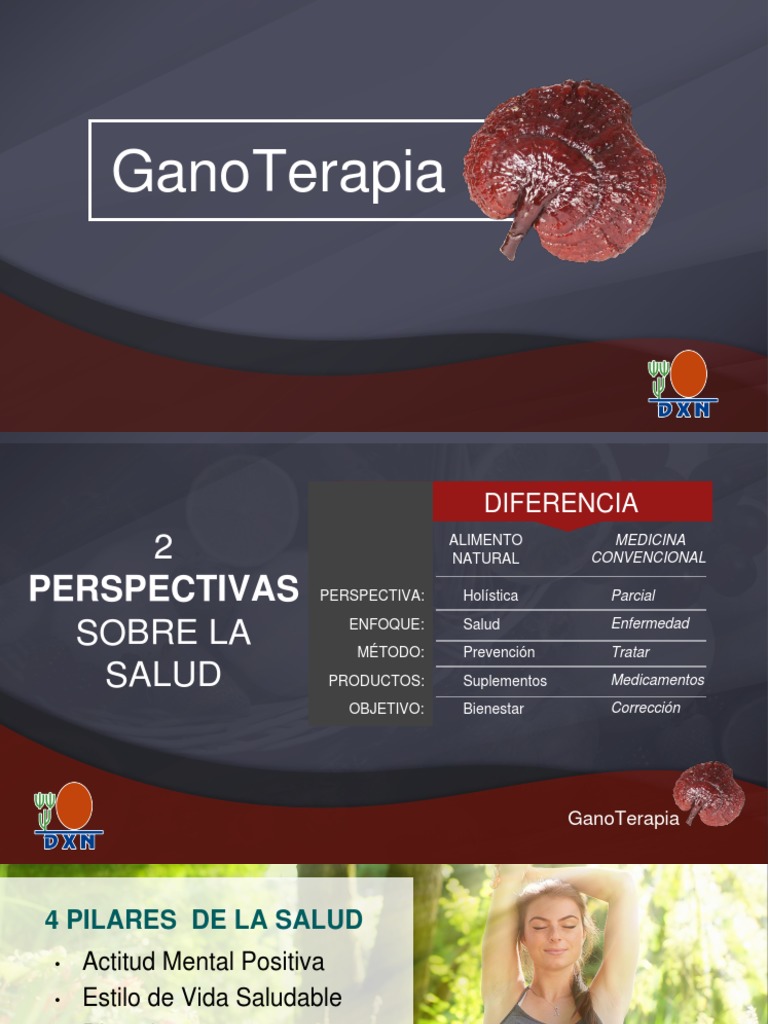 Ganoterapia DXN Español | PDF | Dieta | Alimentos