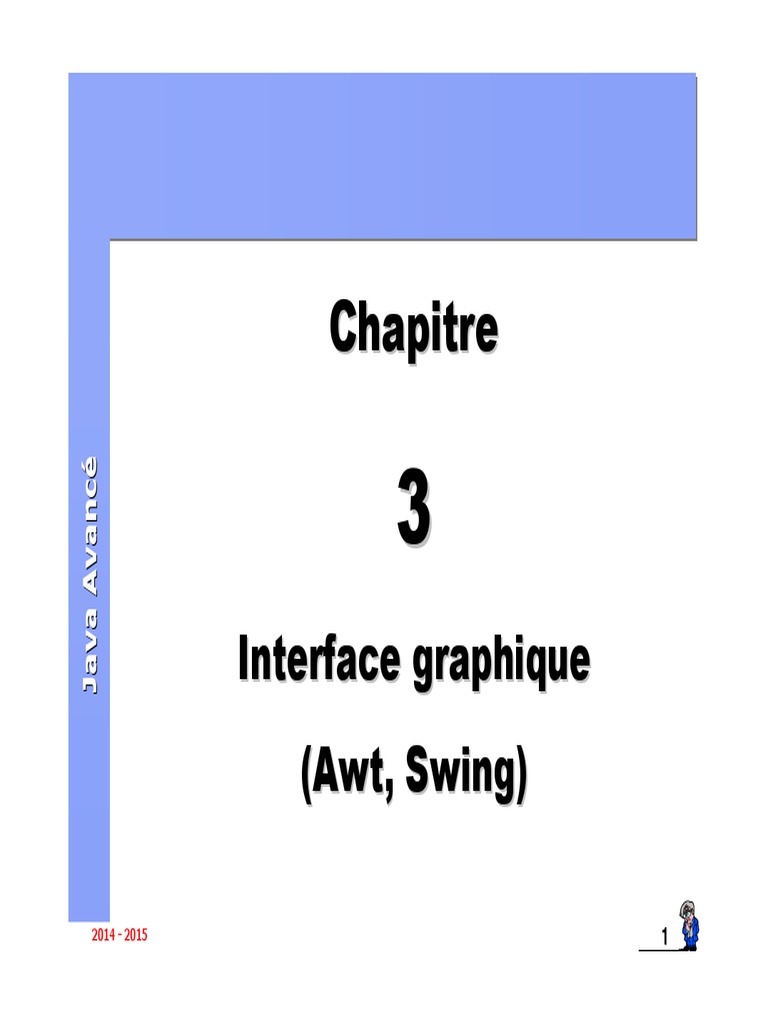 04 Awt Swing | PDF | Java (Langage de programmation) | Interface ...