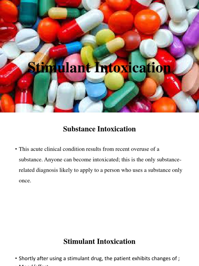 Stimulant Intoxication | PDF | Stimulant | Mental Disorder