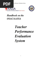 Teacher Performance Evaluation Cover Sheet | PDF | Educational ...