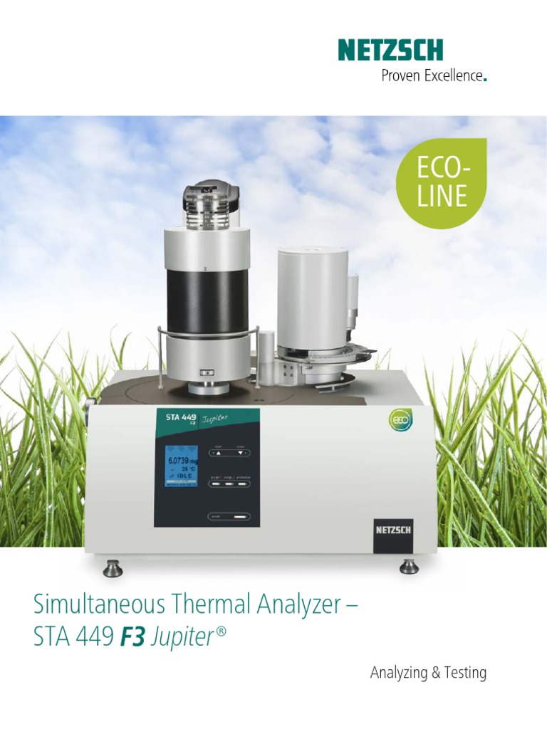 Analizor Termogravimetric NETZSCH PERSEUS STA 449F3 Manual | PDF ...