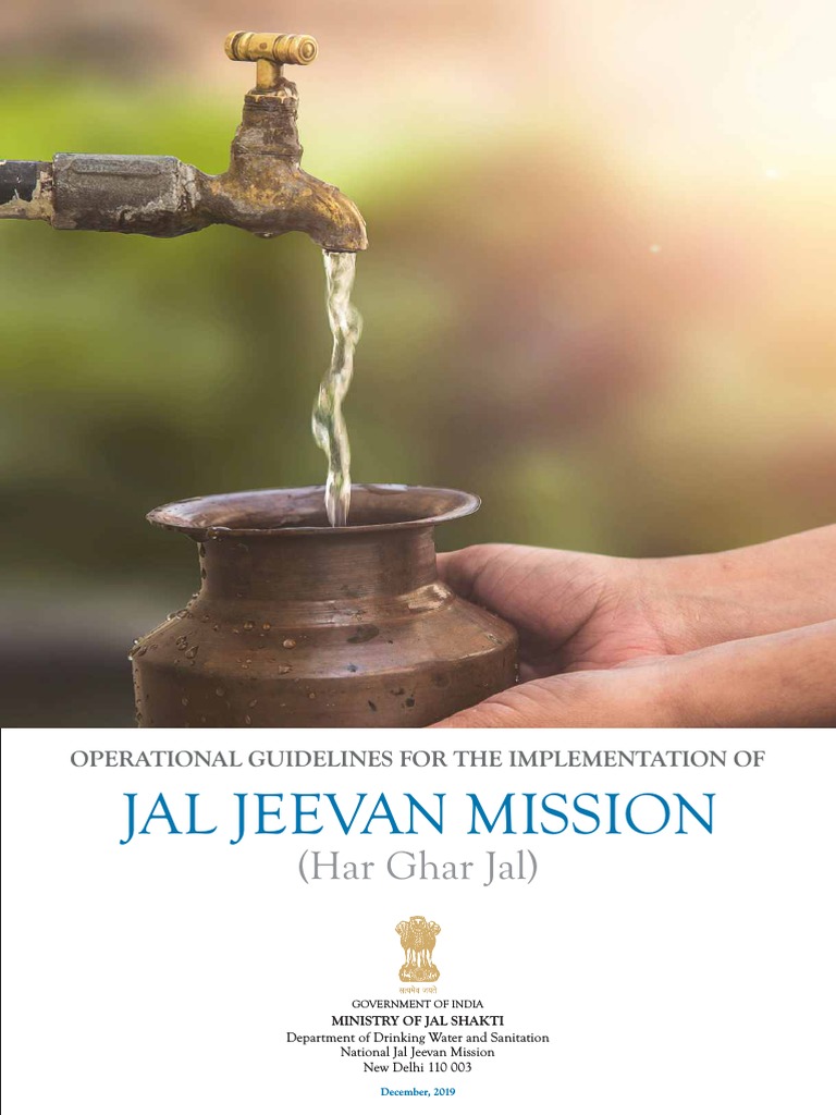 JJM Operational Guidelines | PDF | Drinking Water | Water Supply