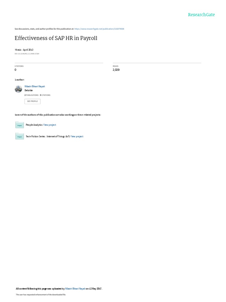 Sap Hr India Payroll Download Free Pdf Menu Computing Pension