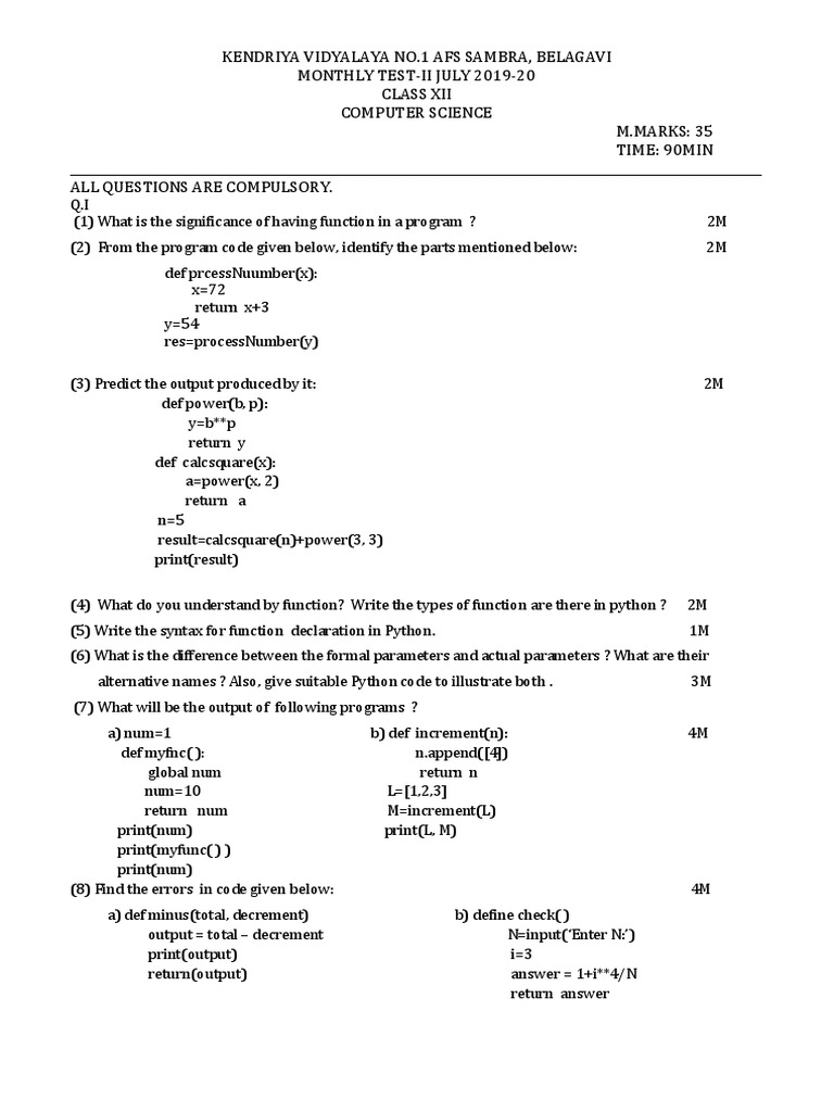 Xiicomp Sc Pt1133 Pdf Subroutine Parameter Computer Programming