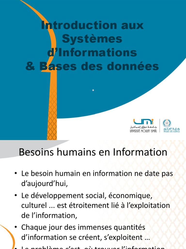 Chapitre I - Introduction Base de Données | PDF | SQL | Base de données relationnelle