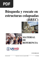 Curso BREC: Búsqueda y Rescate Estructural | PDF | Rieles | Materiales ...