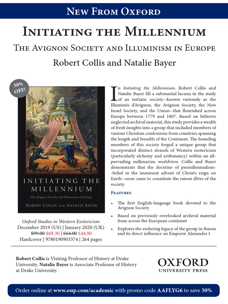 Avignon Society and Illuminism Insights | PDF | Systematic Theology | Theology