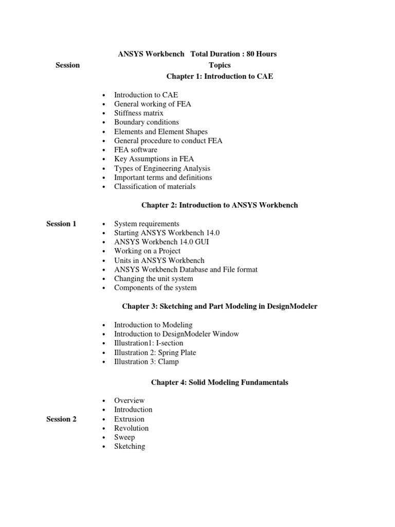 Ansys Workbench Pdf Finite Element Method Structural Analysis