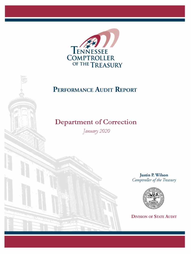 TN Dept of Correction Audit | PDF | Core Civic | Prison