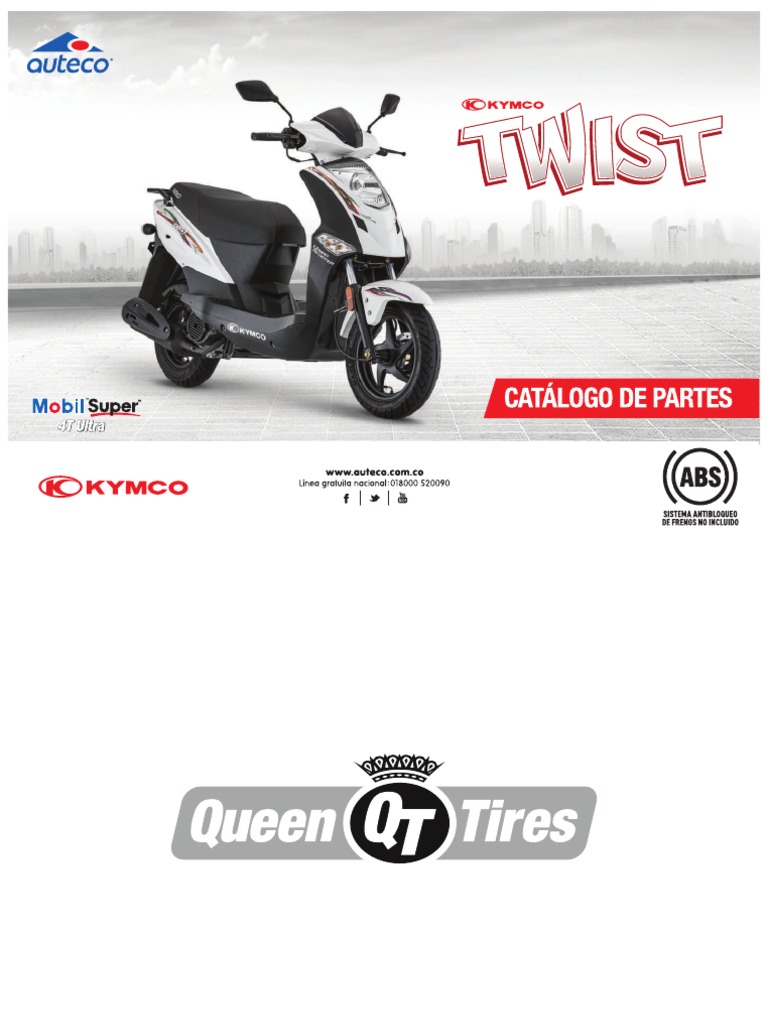 Catálogo de Partes Auteco | PDF | Motores | Bienes manufacturados